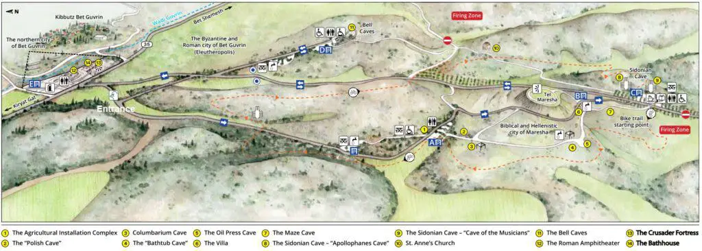 Beit Guvrin - Maresha National Park - Full Visitors Guide