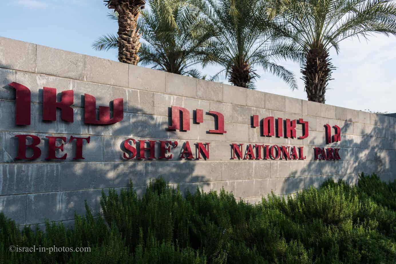 Beit Shean National Park - Visitors Guide - In a Roman City