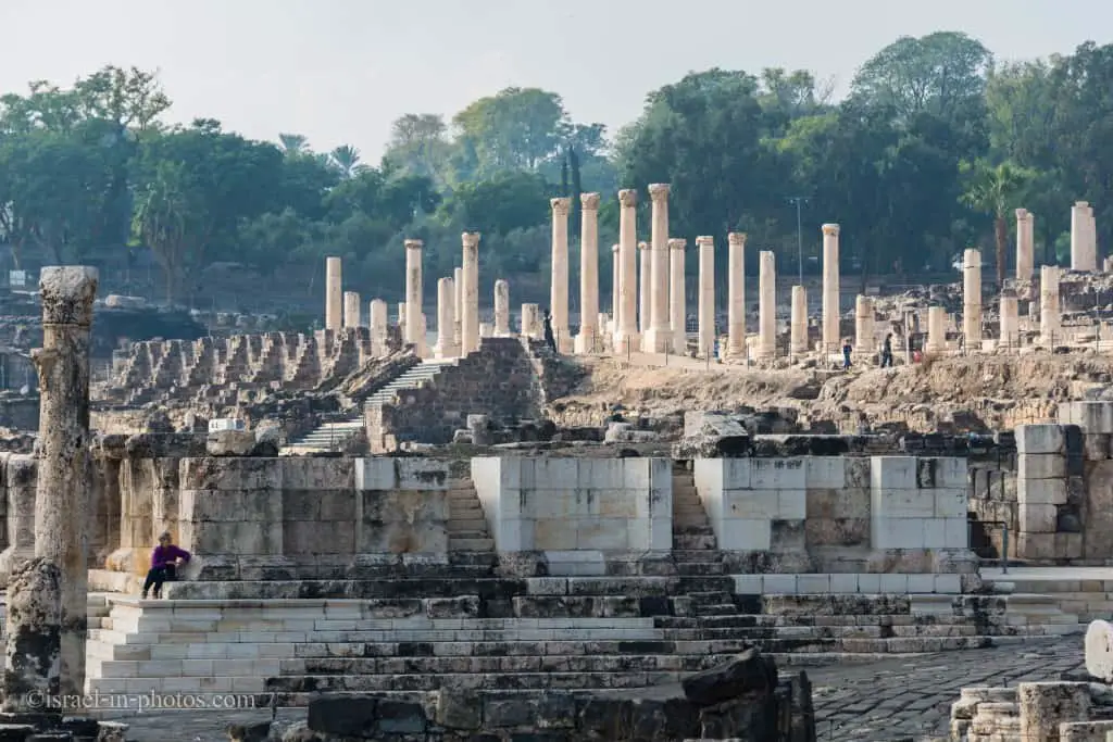 Beit Shean National Park - A helpful illustrated guide
