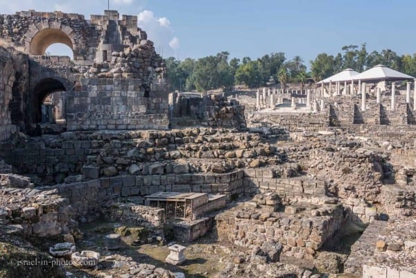 Beit Shean National Park - Visitors Guide - In a Roman City