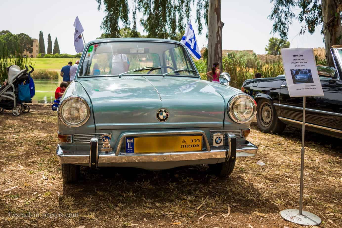 Classic Car Club in Israel (Five Club) at Tel Afek - Israel in Photos