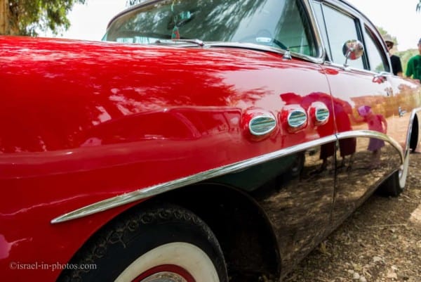 Classic Car Club in Israel (Five Club) at Tel Afek - Israel in Photos