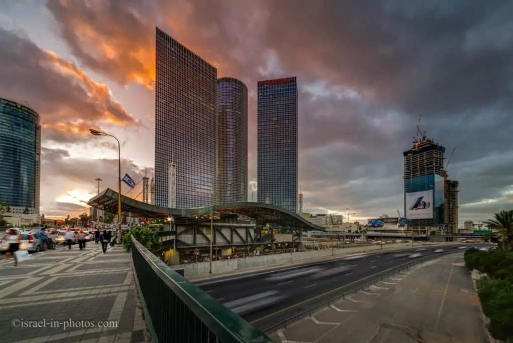 Azrieli Center and Azrieli Observatory - Highest Observatory in ME