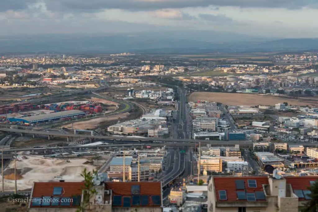 Viewpoints in Haifa - Visitors Guide with Photos - Israel in Photos