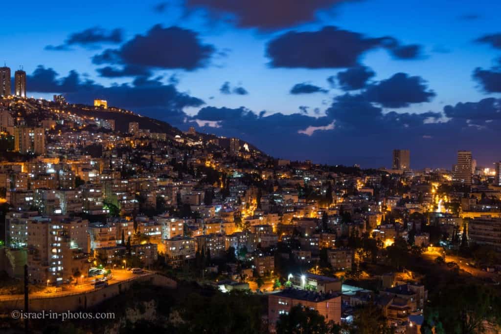 Viewpoints in Haifa - Visitors Guide with Photos - Israel in Photos