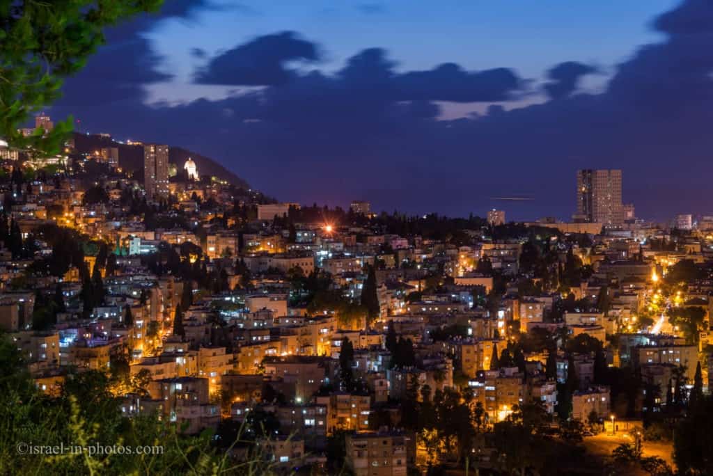 Viewpoints in Haifa - Visitors Guide with Photos - Israel in Photos