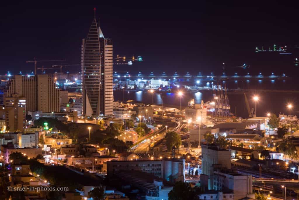 Viewpoints in Haifa - Visitors Guide with Photos - Israel in Photos