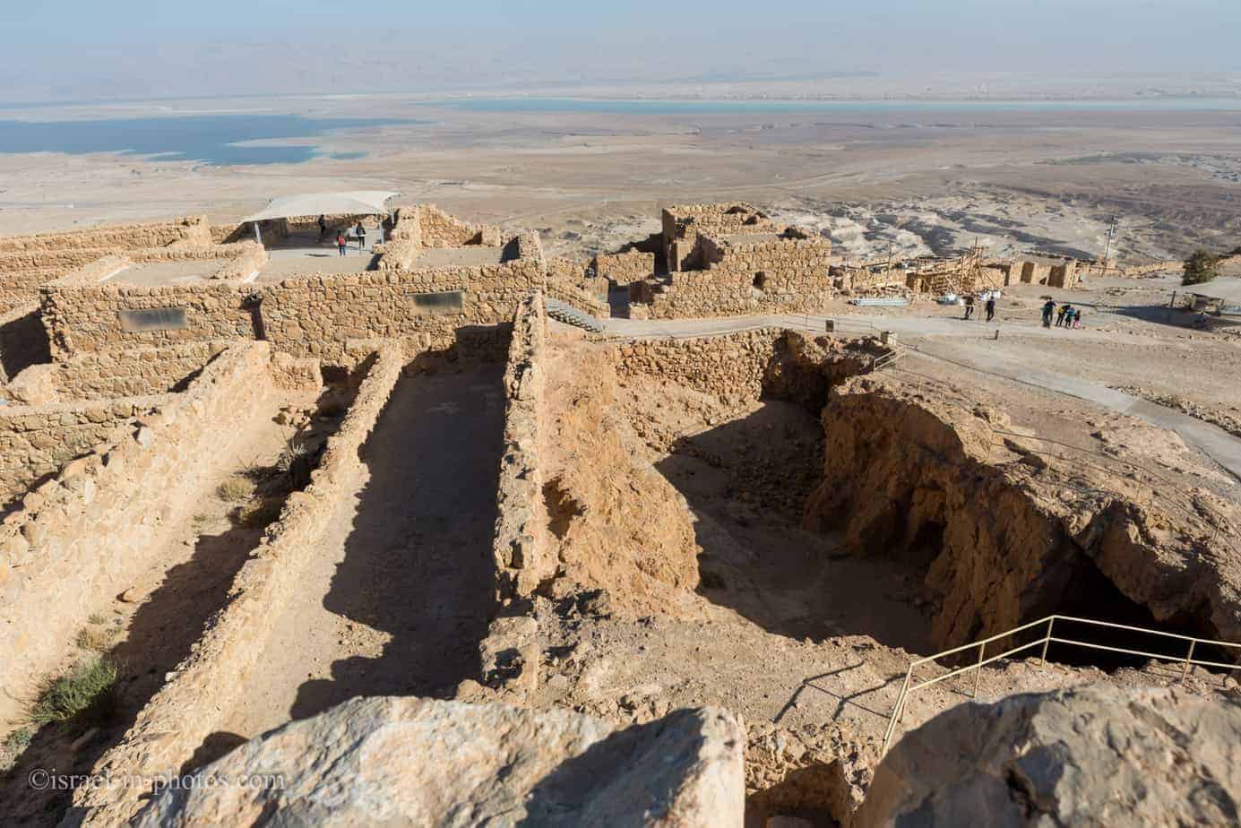 Masada National Park - Visitors Guide with Map and Photos