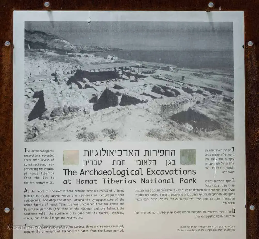 Hamat Tiberias National Park - Ancient Hot Springs Site