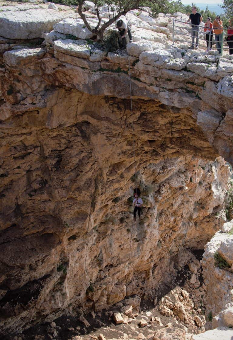 Keshet Cave, Western Galilee - Cave which is not a cave