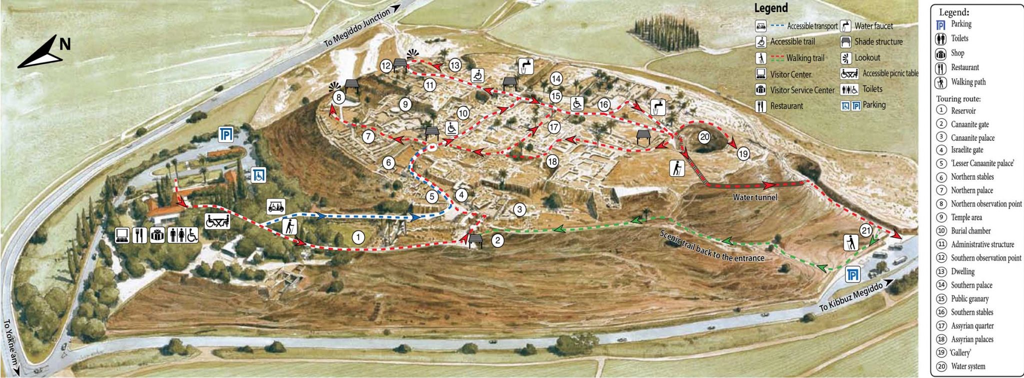 Tel Megiddo National Park - Visitors Guide with Photos