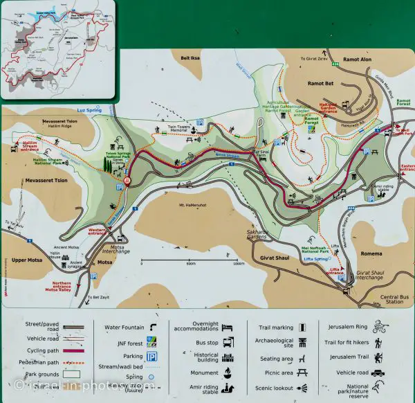 Nahal Halilim and Enot Telem - Trail with unique Cave