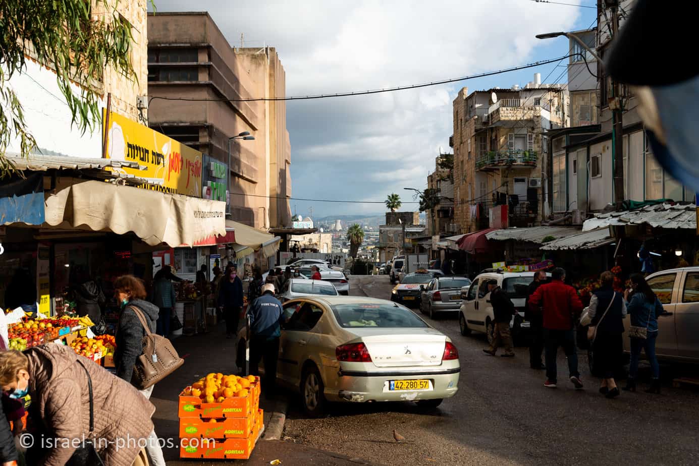 Talpiot Market, Haifa - Visitors Guide - Israel in Photos