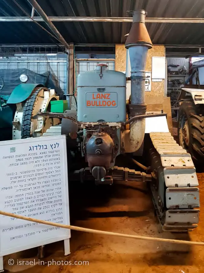 Museum of Tractors in Ein Vered - Visitors Guide - Israel in Photos