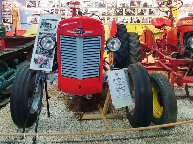 Museum of Tractors in Ein Vered - Visitors Guide - Israel in Photos