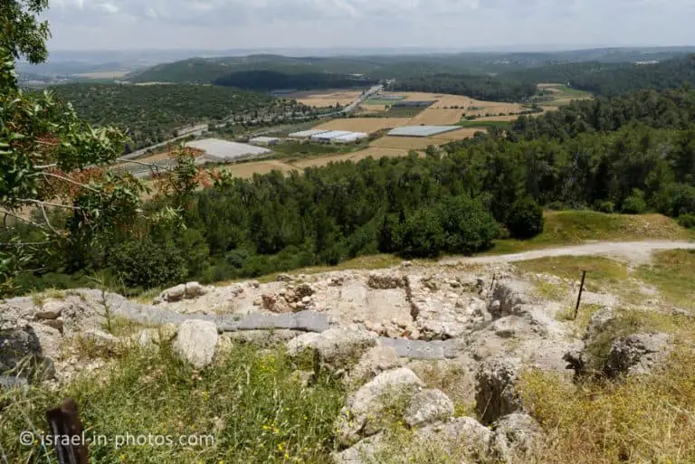 Tel Azekah, Britannia Park - Visitors Guide - Israel in Photos
