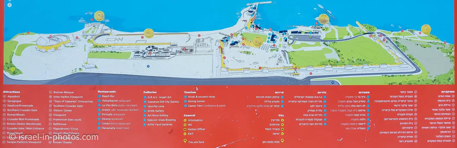 Caesarea National Park - Full Guide to Seaside Roman City