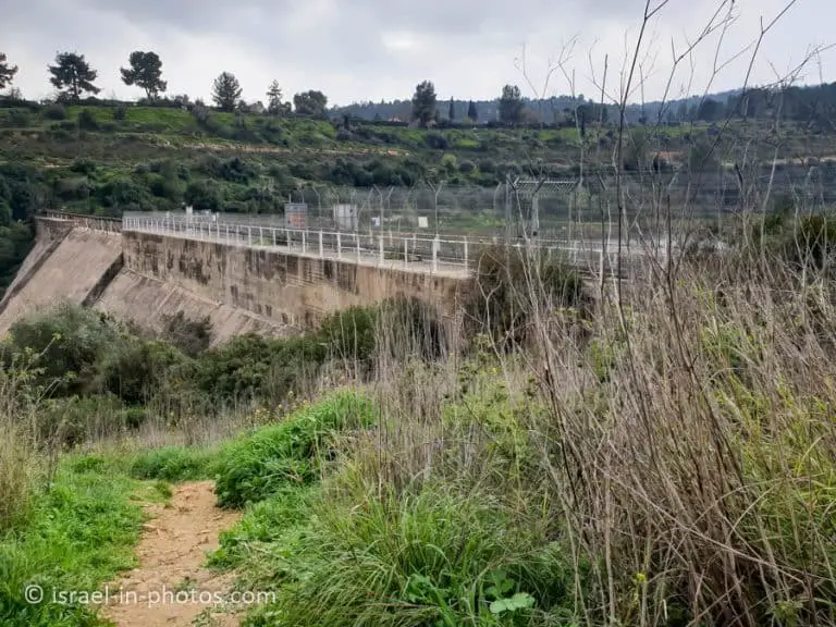Beit Zayit Reservoir, Seasonal Lake by Jerusalem - Visitors Guide ...