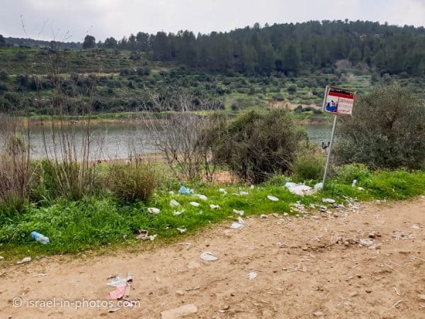 Beit Zayit Reservoir, Seasonal Lake by Jerusalem - Visitors Guide ...