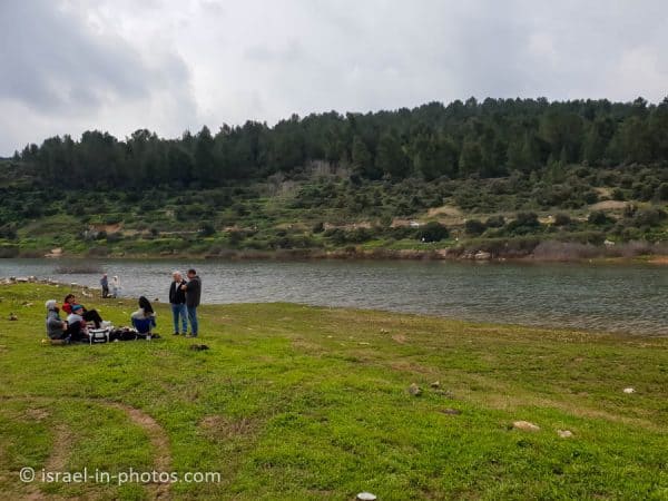 Beit Zayit Reservoir, Seasonal Lake by Jerusalem - Visitors Guide ...