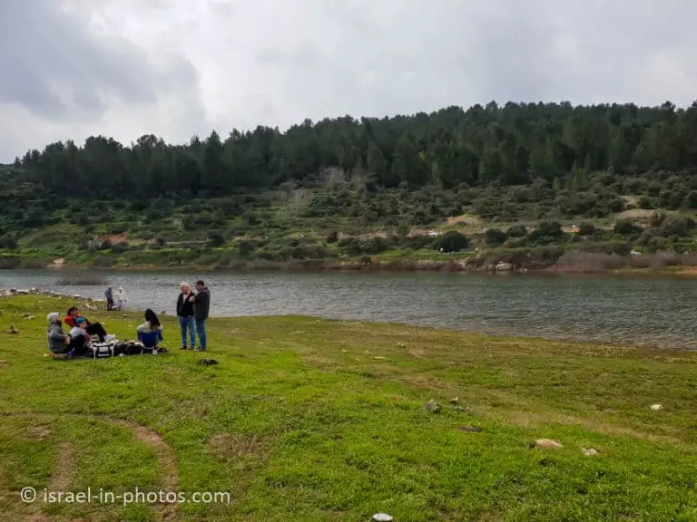 Beit Zayit Reservoir, Seasonal Lake by Jerusalem - Visitors Guide ...