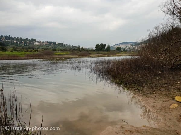 Beit Zayit Reservoir, Seasonal Lake by Jerusalem - Visitors Guide ...