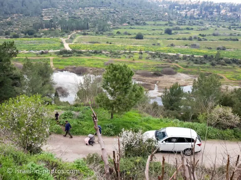 Beit Zayit Reservoir, Seasonal Lake by Jerusalem - Visitors Guide ...