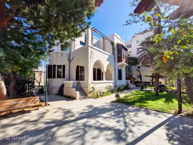 Bialik House, Tel Aviv - Visitors Guide - Israel in Photos