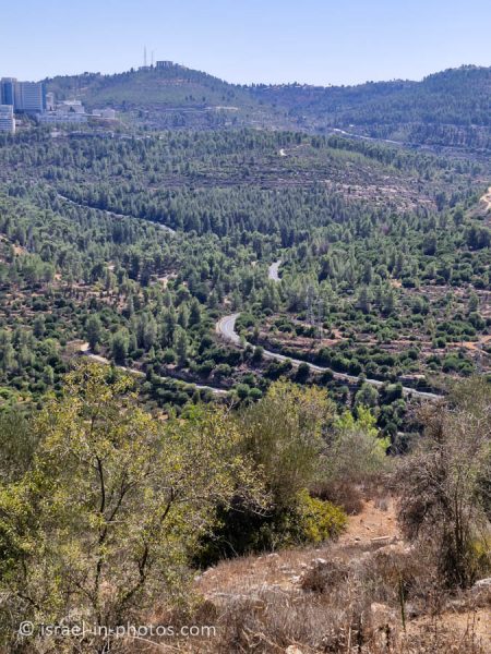 Sataf - Hiking Trails near Jerusalem - Visitors Guide - Israel in Photos